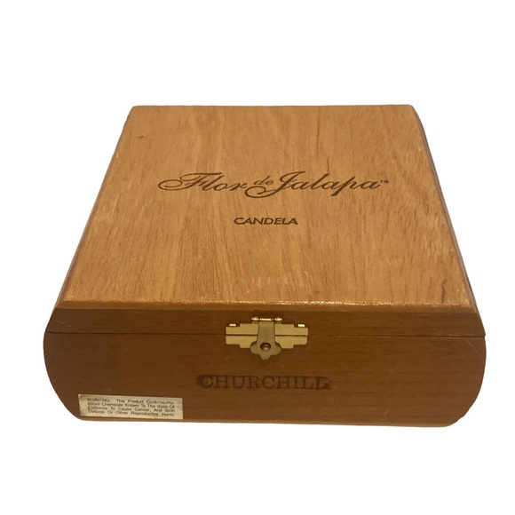 Storage & Organization | Churchill Empty Wooden Cigar Box | Poshmark